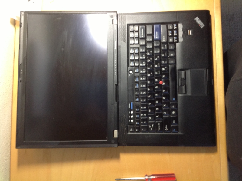 Used Lenovo Thinkpad W500 preloaded with eComStation 2.2